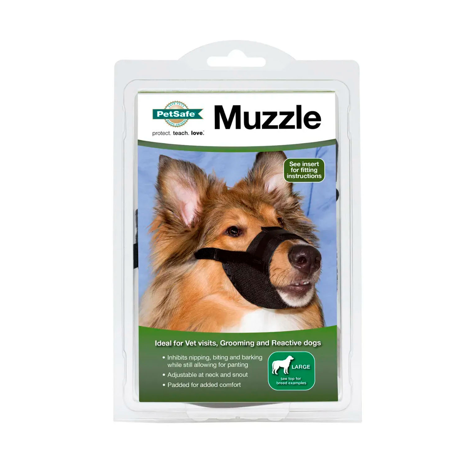 Petsafe Muzzle Bozal Large - Lumpet - Tienda de Mascotas Online en Perú
