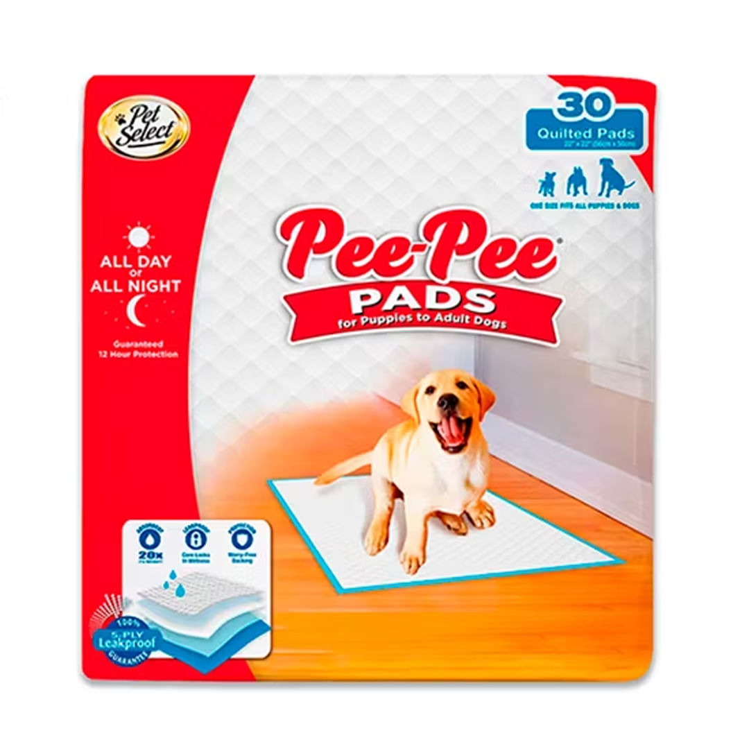 Pee Pee Pads For Puppies & Adult Dogs X30 Unidades - Lumpet - Tienda de ...