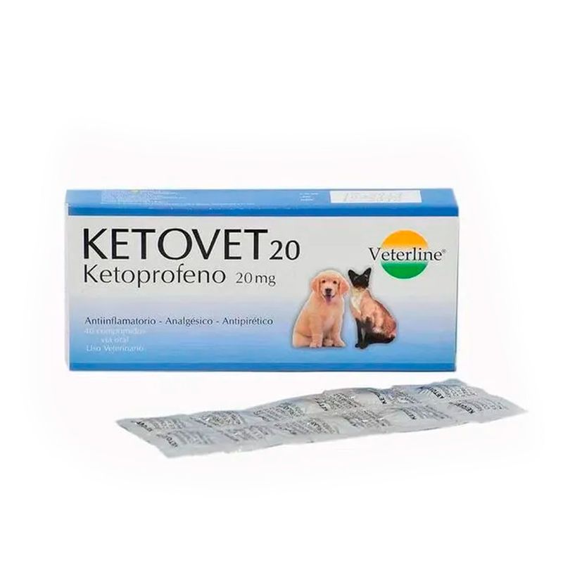Ketovet 20 mg Caja X40 Tabletas - Lumpet - Tienda de Mascotas Online en ...