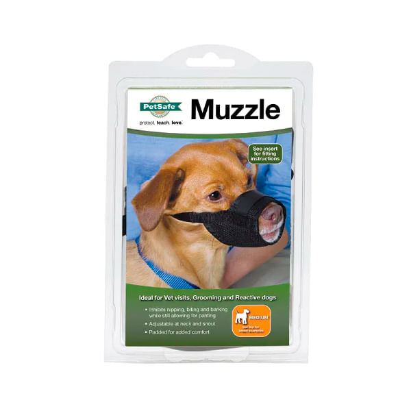 Petsafe Muzzle Bozal Medium - Lumpet - Tienda de Mascotas Online en Perú