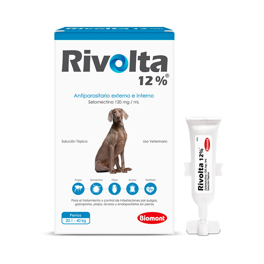 Rivolta 12% (20 kg - 40 kg) 2 ml - Lumpet - Tienda de Mascotas Online ...