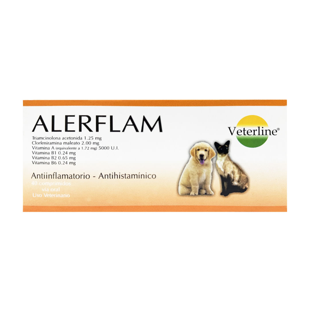 Alerflam X1 Tableta - Lumpet - Tienda de Mascotas Online en Perú