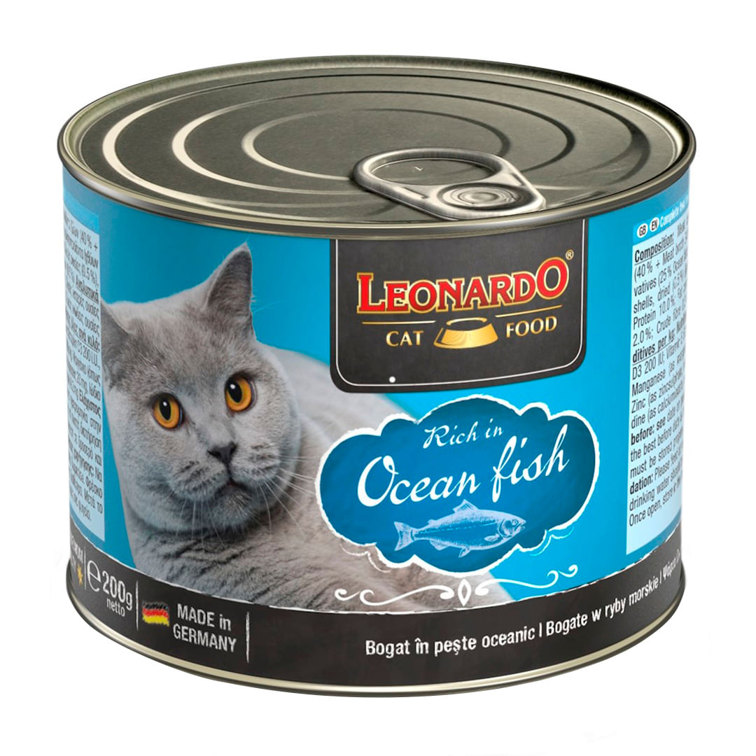 Leonardo Alimento Húmedo Cat Reich An Seefisch (Pescado) 200 gr ...