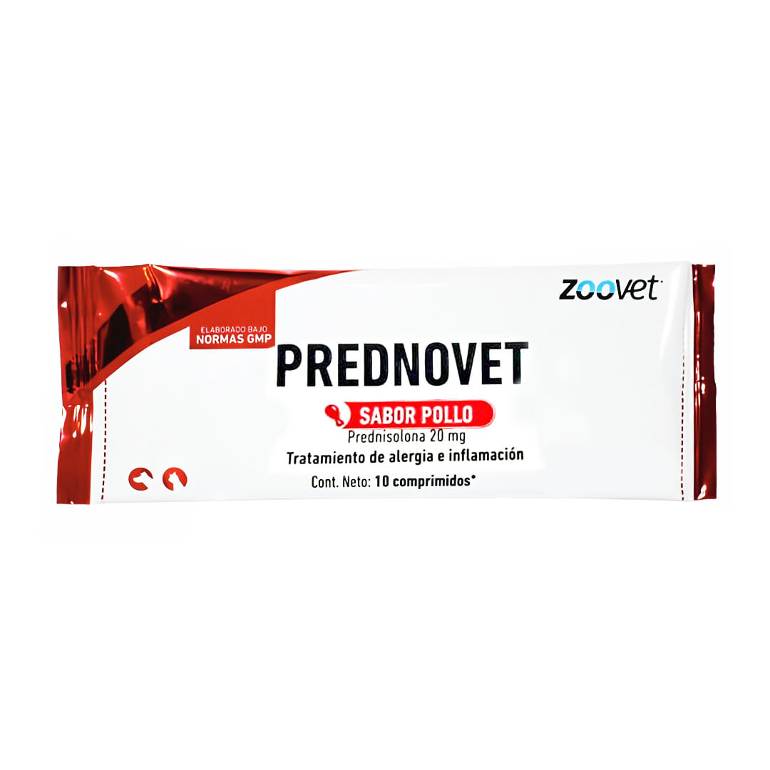 Prednovet 20 mg X1 Tableta - Lumpet - Tienda de Mascotas Online en Perú