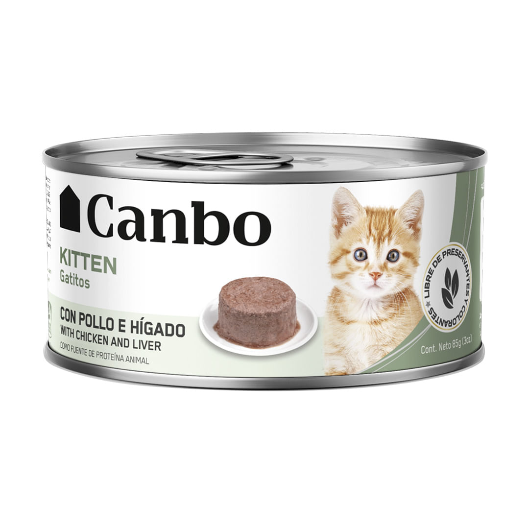 Canbo Paté Gato Kitten Pollo e Hígado - Lumpet - Tienda de Mascotas ...